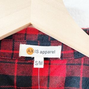 Axis Apparel | Tops | Axis Apparel Oversized Flannel Shirt | Poshmark